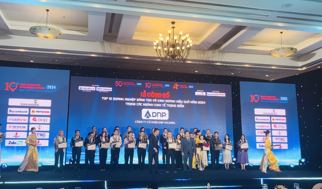 DNP Holding dẫn đầu doanh nghiệp đổi mới, sáng tạo và kinh doanh hiệu quả 2024
